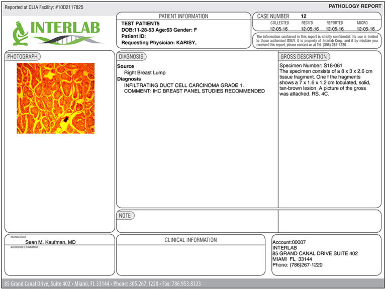 Pathology Services | BIOTECH CLINICAL LABORATORY - Full Medical ...